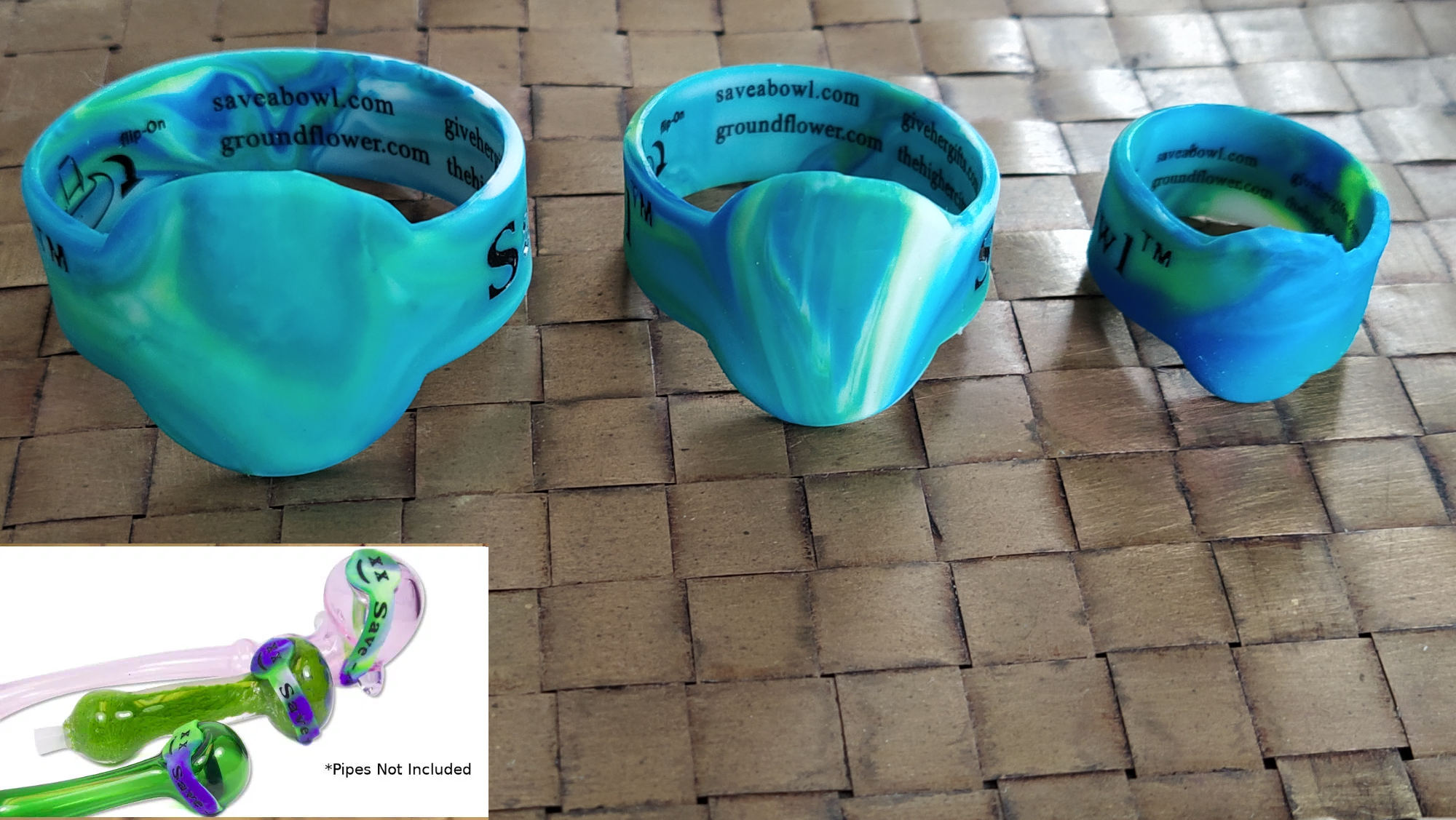 3 Size Package - Bowl Savers for Smoking Pipes - 3pkgs11 - Save A Bowl
